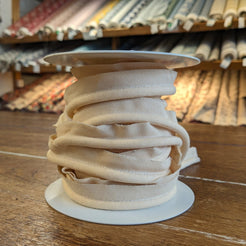 18mm Covered Insert Piping - Vanilla | Light Cream Flanged Piping ...