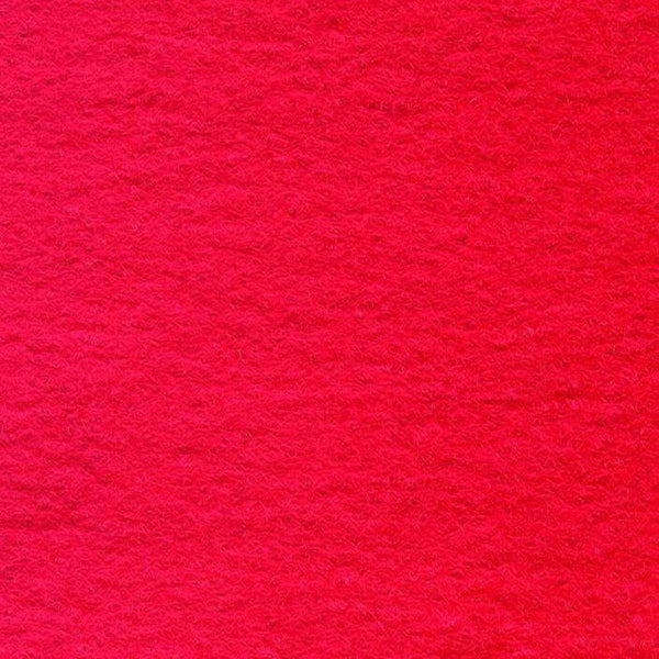 Red Felt | Wool Mix Bright Red Felt By The Metre | Buy Craft Felt Here ...